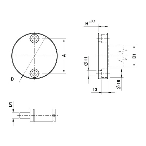 Přítlačná deska C1223