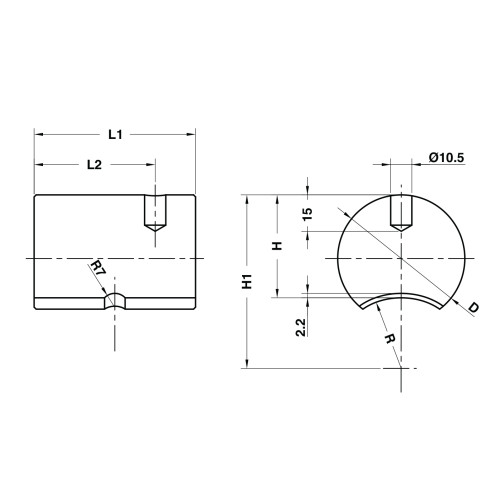 Elastomer - tlumič nárazů C1721